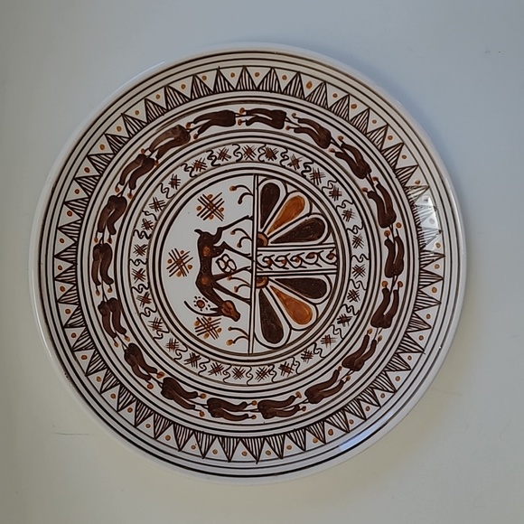 Accents | Vintage Greek Plate With Hanger | Poshmark